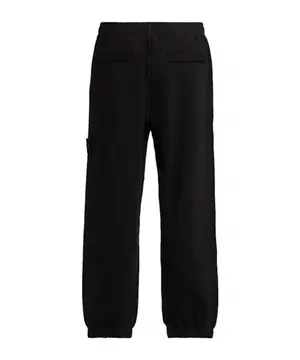 Stone Island Wool Cotton Sweatpants - Black