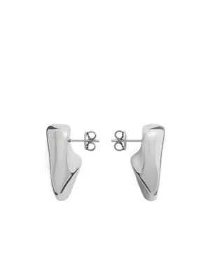 Bottega Veneta Small Prisma Earrings - Gray