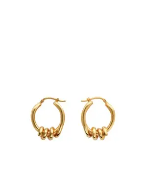 MAISON MARGIELA Knotted Hoop Earrings