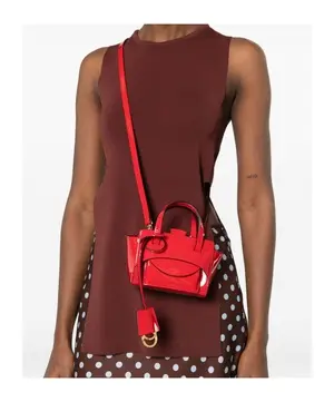 HIDESINS Mini Logo Shoulder Bag - Red