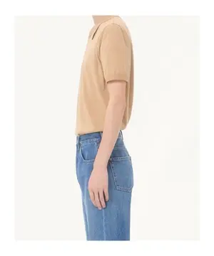 Valentino Garavani Logo Embroidered Short-sleeved Polo Shirt - Nude