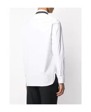 Neil Barrett Lightning Print Lapel Shirt