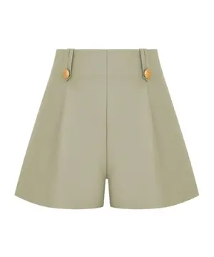Zimmermann Luna Tailored Shorts - Palm