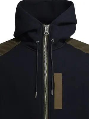 Sacai Sponge Hooded Zip-up Jacket - No