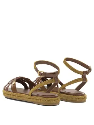 Valentino Garavani Vlogo Signature Ankle-strap Sandals