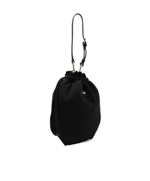 VIVIENNE WESTWOOD Logo Detailed Drawstring Bag