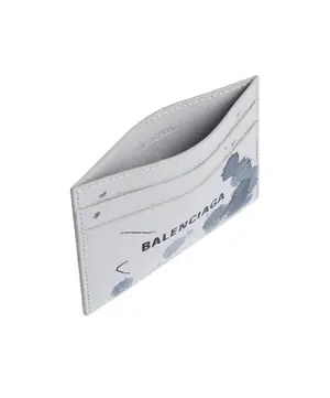 Balenciaga Logo Printed Card Holder