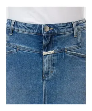 Closed Stover-x Mini Skirt - Medium Blue
