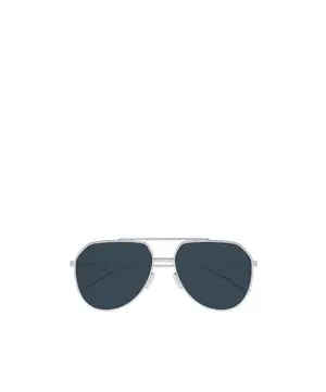 Bottega Veneta Aviator Frame Sunglasses - Blue