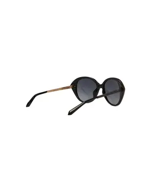 Dior Cat Eye Logo Sunglasses - Black