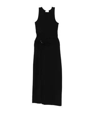 Rabanne Cut-out Sleeveless Maxi Dress - Black
