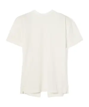 Jacquemus The Ventadou Crewneck Top With Embroidered Logos - White