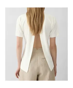 Jacquemus The Ventadou Crewneck Top With Embroidered Logos