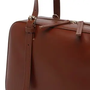 A.p.c. Logo Printed Shoulder Bag - Brown
