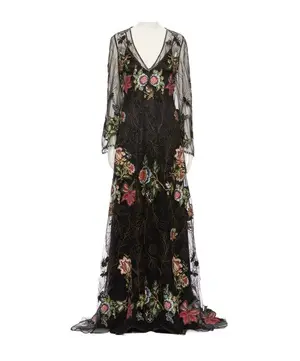 Valentino Garavani Long-sleeved Dress