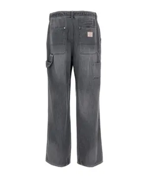 WOOYOUNGMI Pleated Jeans - Black