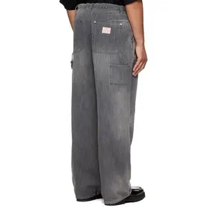WOOYOUNGMI Pleated Jeans - Black