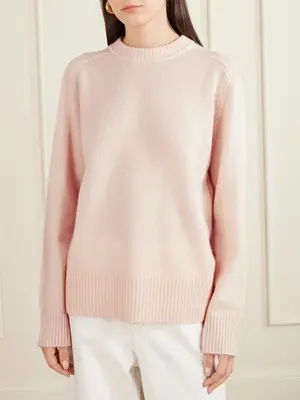 Loulou De Saison Baltra Cashmere Sweater - Blush