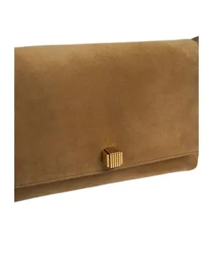 Khaite Audrey Suede Crossbody Bag
