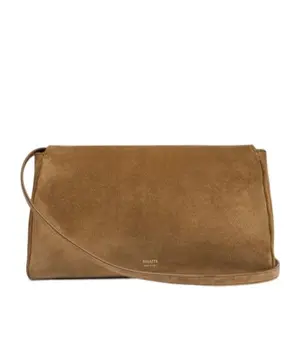 Khaite Audrey Suede Crossbody Bag