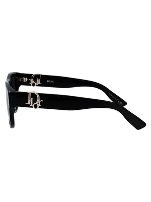Dior Full Frame Sunglasses With Tinted Lenses - Black