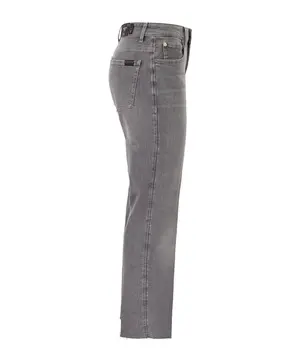 7 For All Mankind Calie Straight Ankle Jeans - Gray