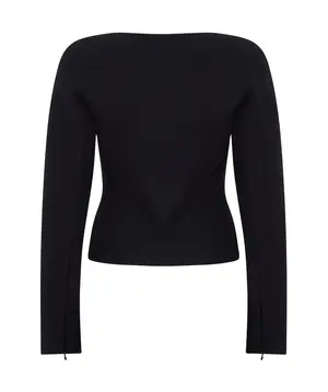Blumarine Cropped Jewel-button Blazer
