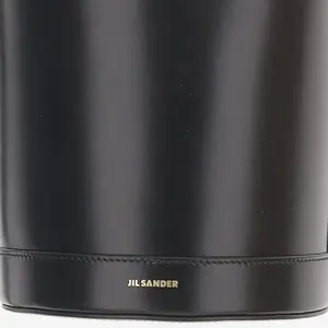 JIL SANDER Cannolo Bucket Bag - Black