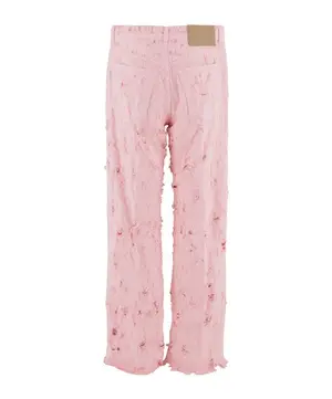 HAIKURE Bonnie Destroyed Straight-leg Jeans