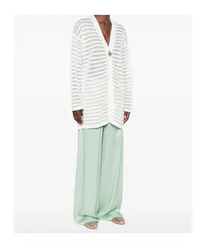 Fabiana Filippi Knitted V-neck Cardigan