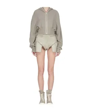Rick Owens Dirt Cutoffs Shorts - Sand