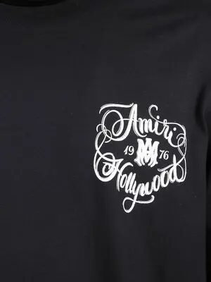 Amiri Logo-printed Crewneck T-shirt