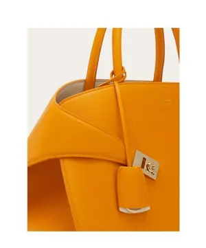 FERRAGAMO Hug Handbag - Turmeric