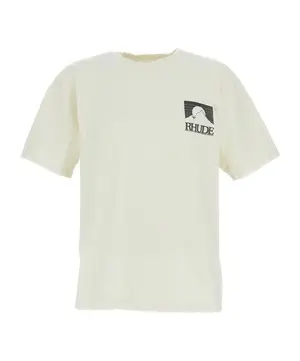 Rhude Graphic Short Sleeved T-shirt - White