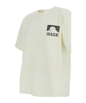 Rhude Graphic Short Sleeved T-shirt - White