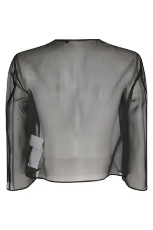 Max Mara Short Shawl Jacket - Gray