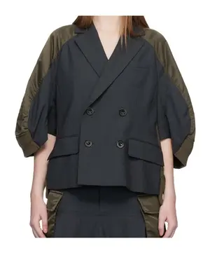 Sacai Hybrid Oversized Blazer