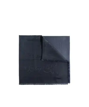 FERRAGAMO Pattern Scarf - Black