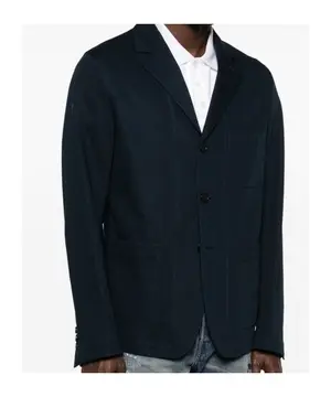 Givenchy Single-breasted Deconstructed Cotton Jacket