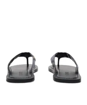Burberry Check Pavilion Sandals - Wave Blue