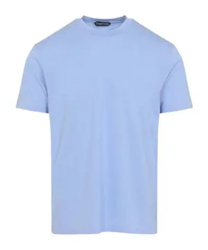 TOM FORD Round-neck T-shirt - Blue