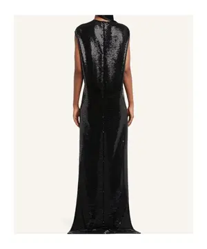 COURREGES Sequined Embellished Maxi Dress