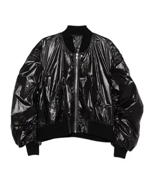 Rick Owens Long Sleeve Zipped Bomber Jacket