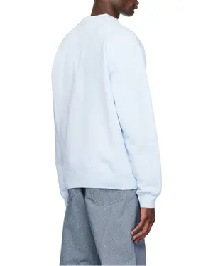 Jacquemus Logo Patch Crewneck Sweatshirt - White