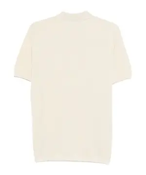 Aspesi Short Sleeve Polo Shirt - White