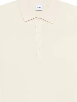 Aspesi Short Sleeve Polo Shirt - White