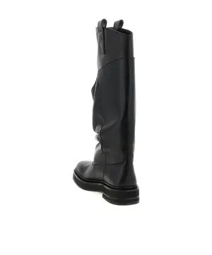 Attico Robin Passeggiata Combat Boots - Black