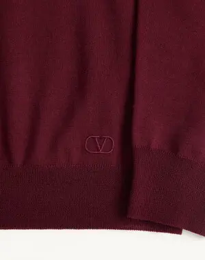 Valentino Garavani Vlogo Long-sleeve Polo Shirt