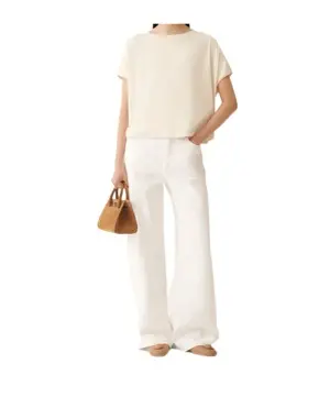 Fabiana Filippi Relaxed Cap-sleeved T-shirt