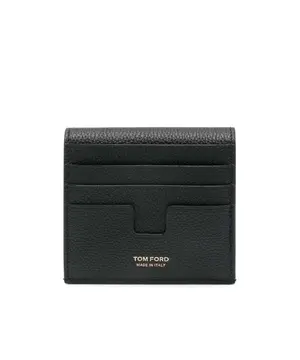 TOM FORD Logo-detail Snap-button Wallet